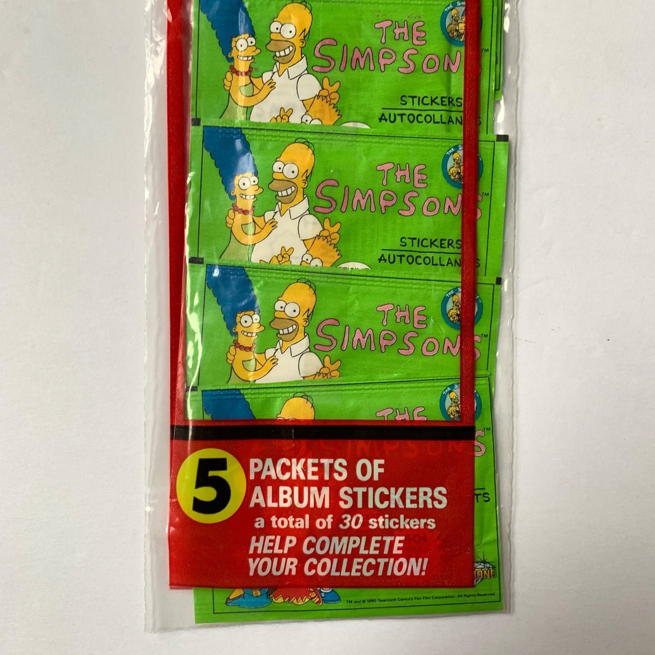 Play & Activity Simpsons Album Stickers Set New – Sunrise Pickers