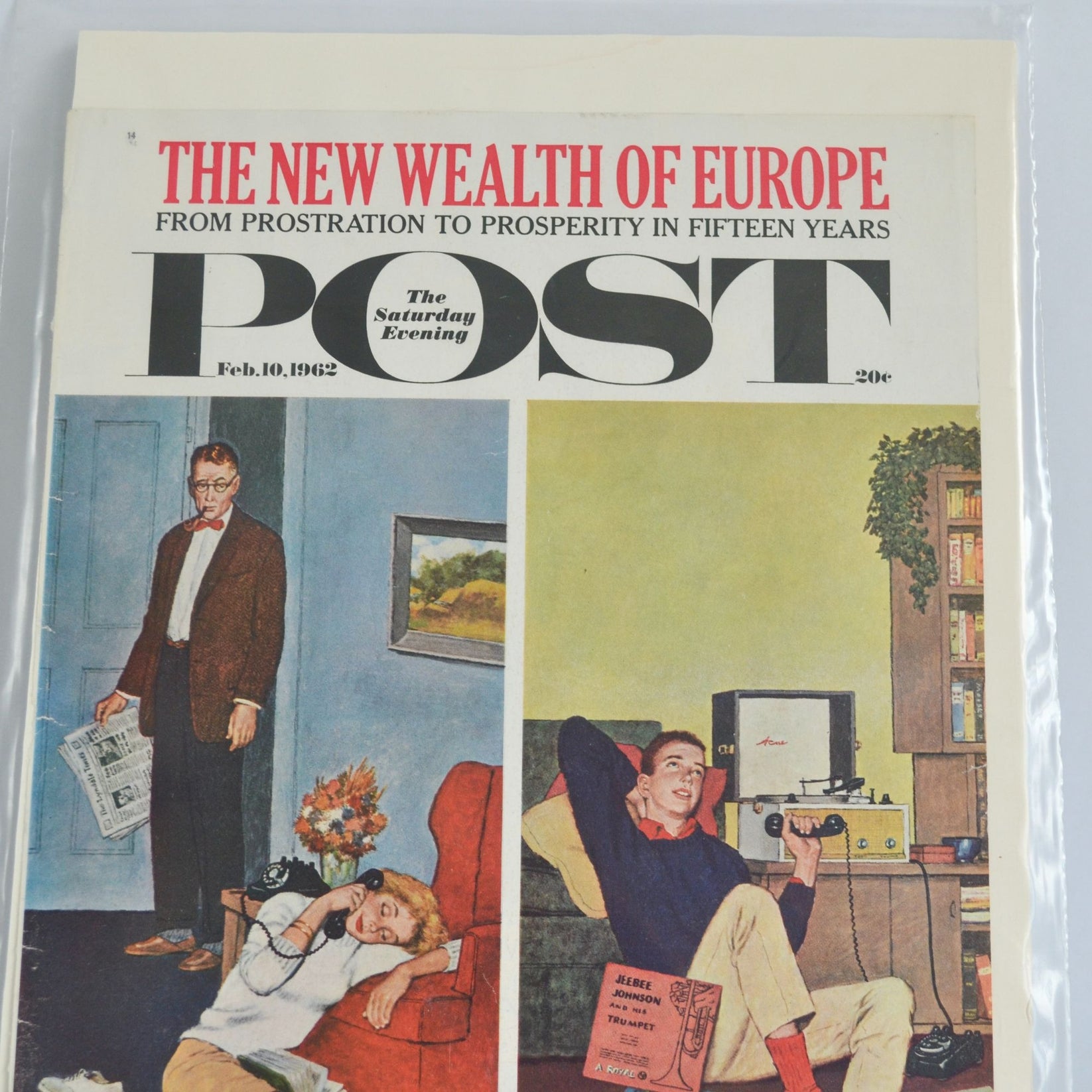 The Saturday Evening Post Magazine COVER February 10 1962 – Sunrise Pickers