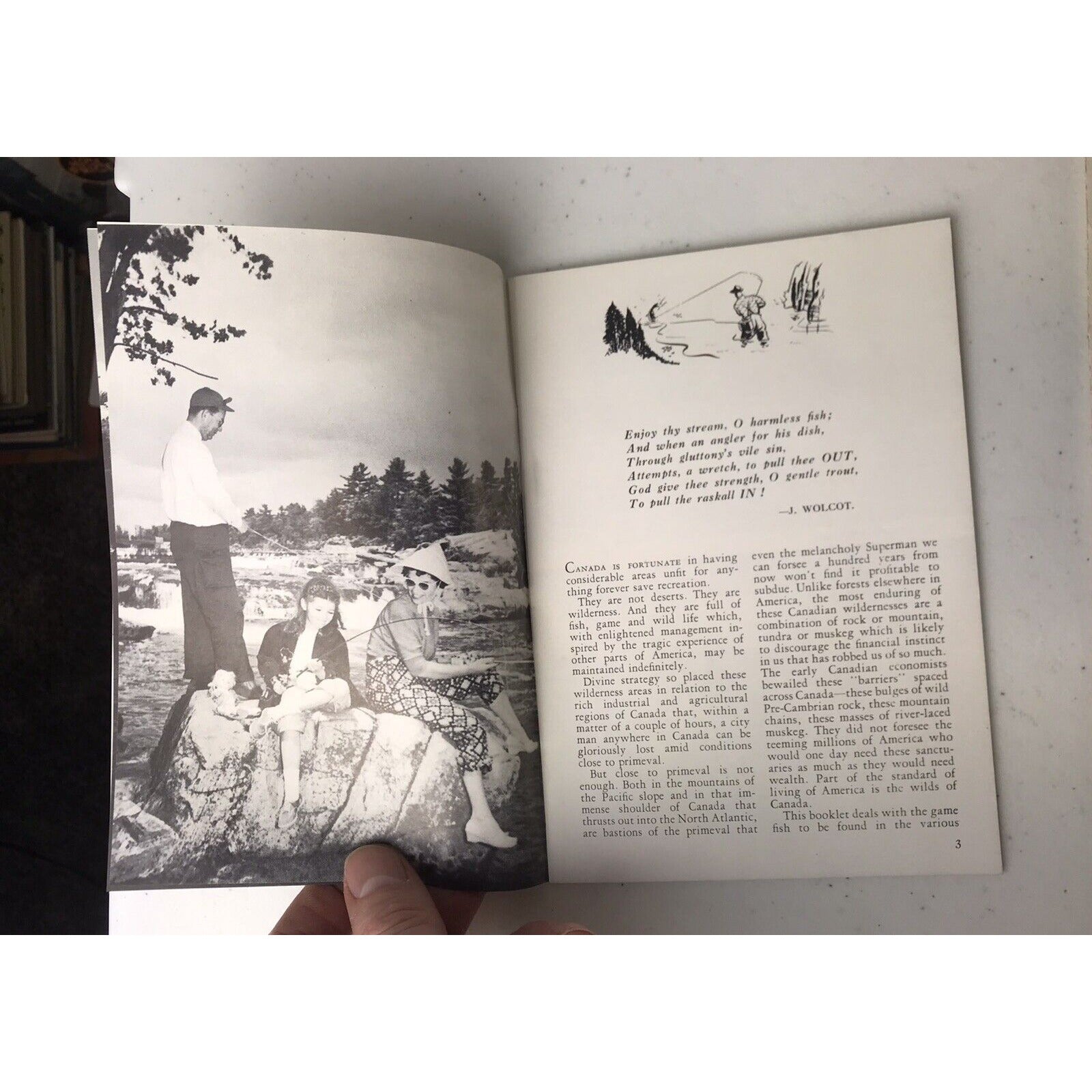 Vintage Lot Canadian Map Road Lakes Game Fish in Canada Book – Sunrise ...