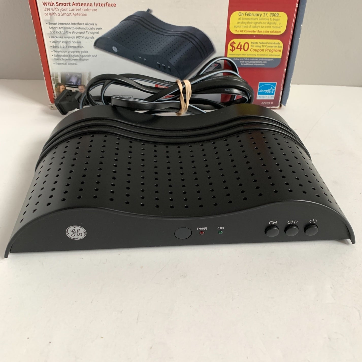 GE Converter Box Model 22729 In Box NO REMOTE – Sunrise Pickers