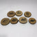 Vintage Wood Slab Drink Coasters Lot Of 7 Rustic Decor – Sunrise Pickers